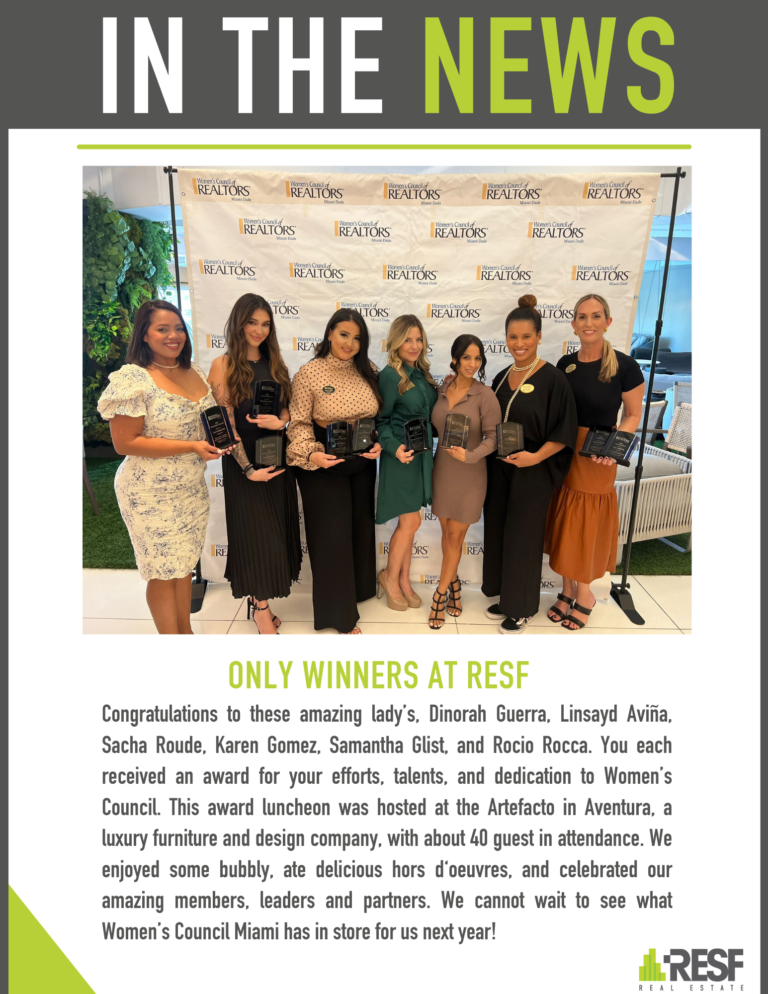 Only WINNERS at RESF - RESF RESF